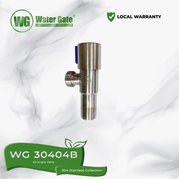 Water Gate WG 30404B | Stainless Steel Angle Valve Blue - Watergate