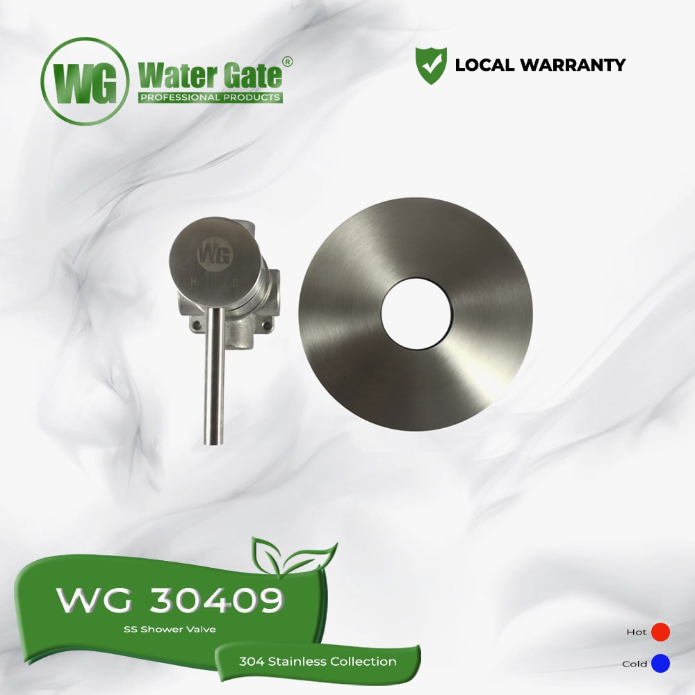 Water Gate WG 30409 | Stainless Steel Shower Valve - Watergate