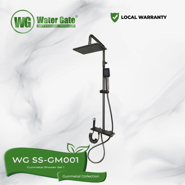 Water Gate WG SS-GM001 | Gunmetal Shower Set - Watergate