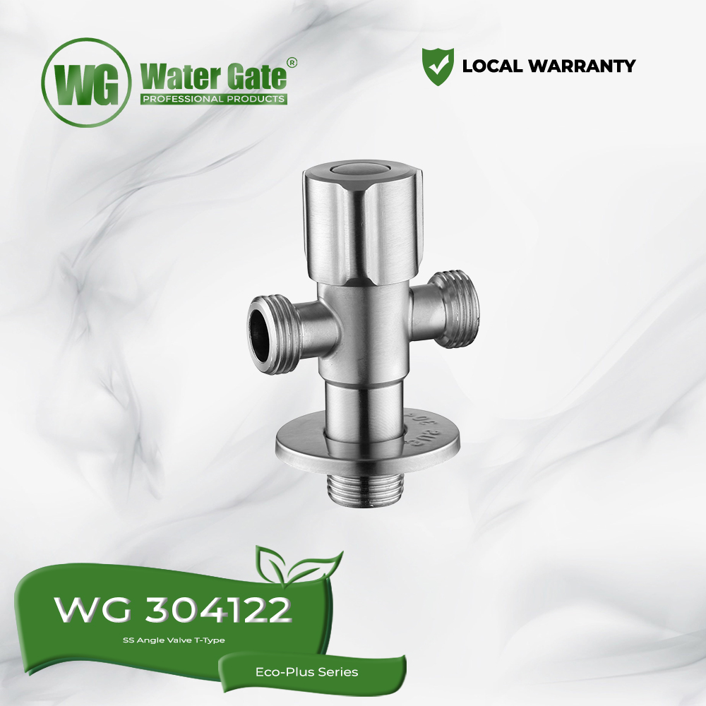 Water Gate WG 304122 | SS Angle Valve T-Type - Watergate