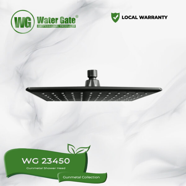 Water Gate WG 23450 | Gunmetal Shower Head - Watergate