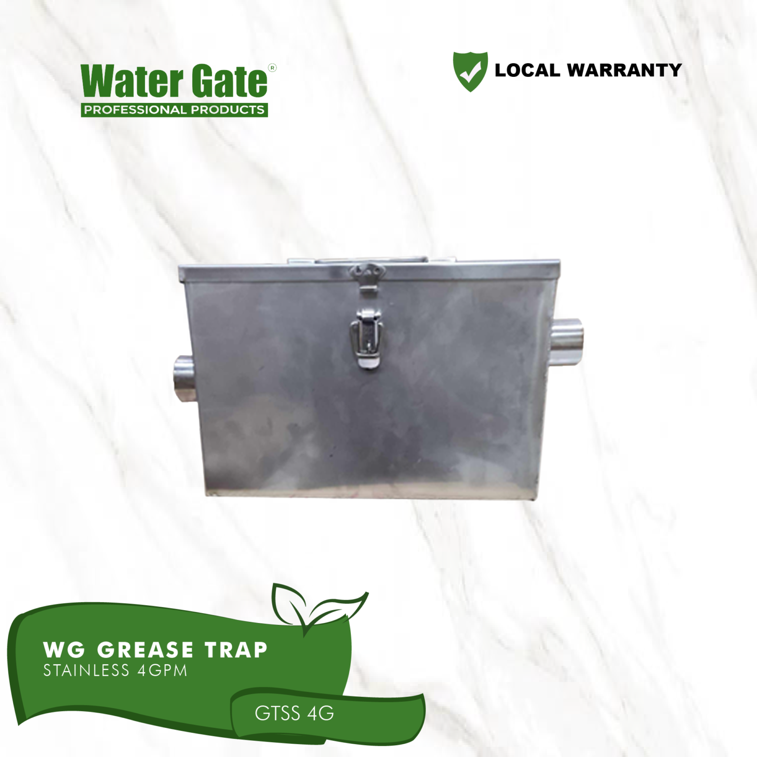 GTSS 4G | WG Grease Trap Stainless 4GPM - Watergate
